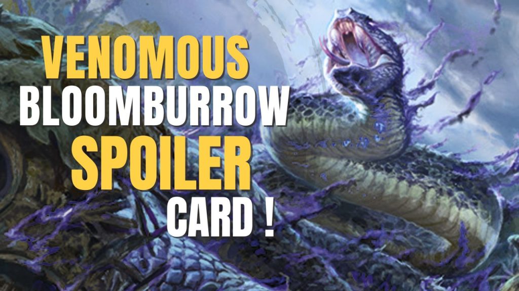 Beware The Rottenmouth Viper's Venom - Bloomburrow Preview MTG Card ...